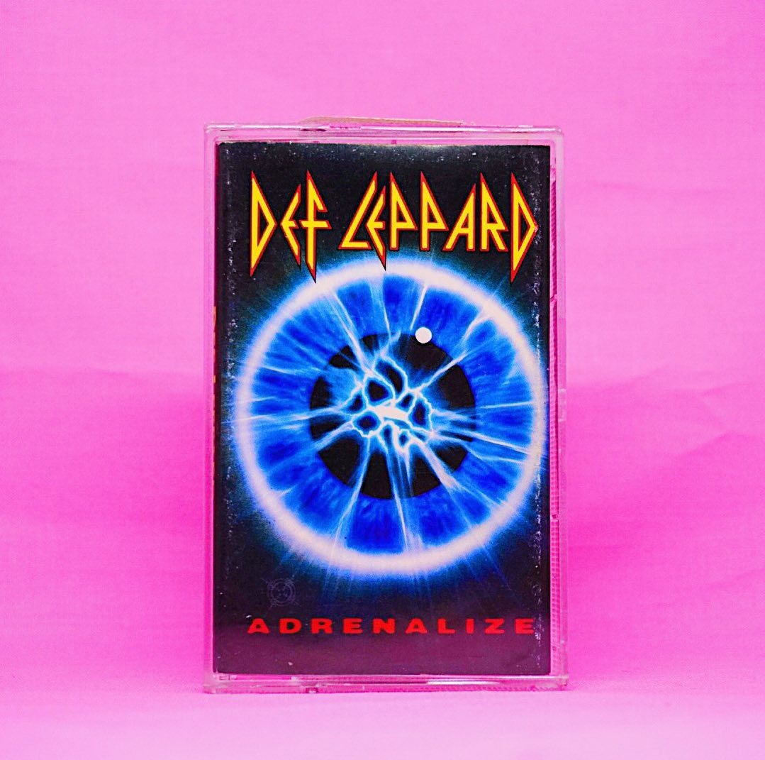 Cassette Tape Def Leppard Adrenalize Kaset Pita Musik And Media Cd