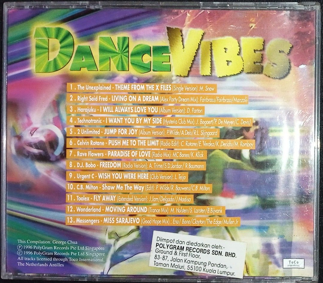 Cd Dance Vibes, Hobbies & Toys, Music & Media, CDs & DVDs on Carousell