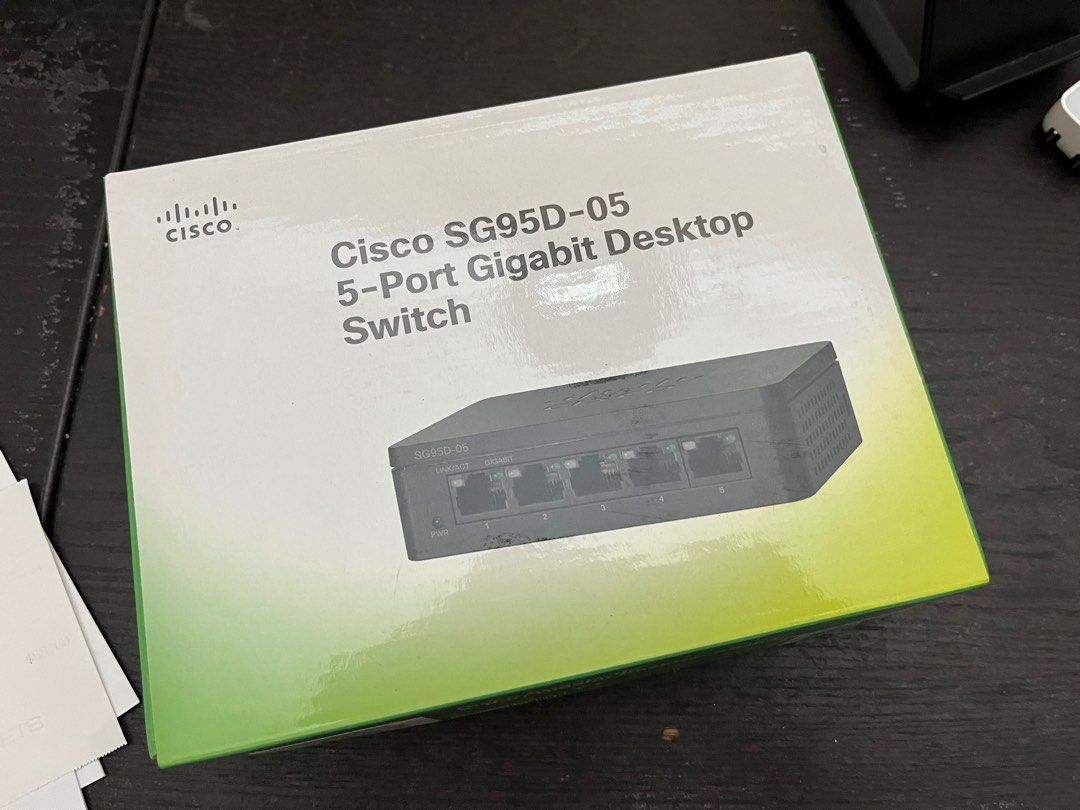 Cisco 5 port unmanaged switch, Computers & Tech, Parts & Accessories ...