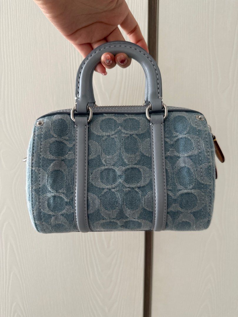 COACH RUBY SATCHEL 18 IN SIGNATURE DENIM, Luxury, Bags & Wallets on ...