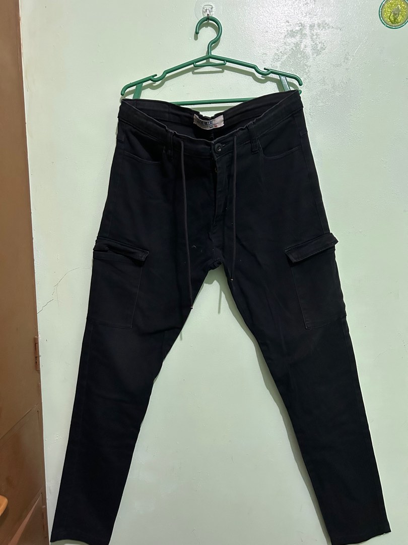 CODE BLUE CARGO PANTS, Men's Fashion, Bottoms, Jeans on Carousell