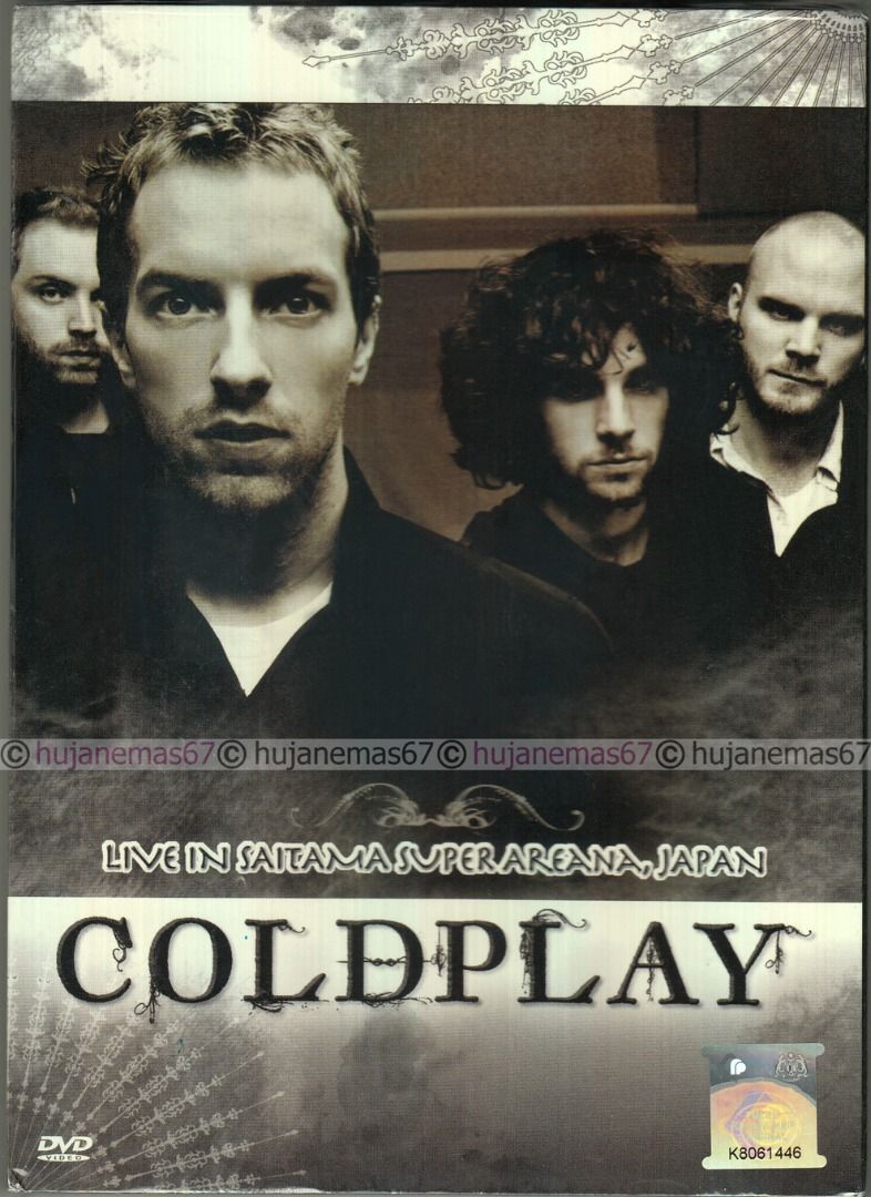 COLDPLAY - Live in Saitama Super Arena, JAPAN DVD - ALTERNATIVE ROCK ...