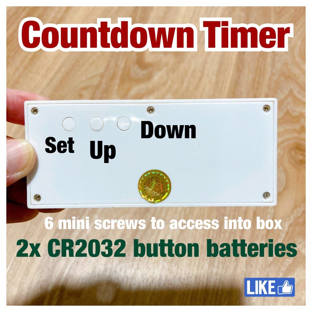 Countdown Timer 999days, Furniture & Home Living, Home Improvement ...