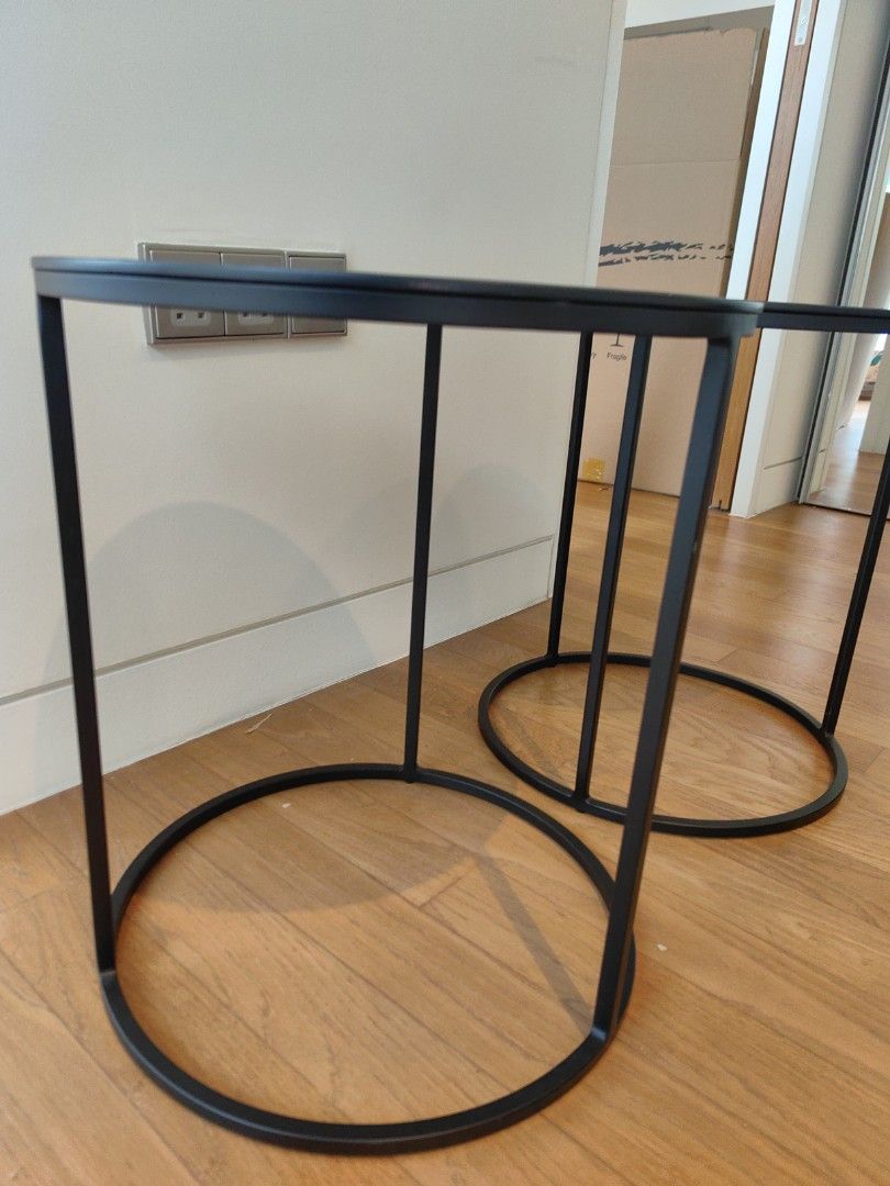 Crate & Barrel Side Tables, Furniture & Home Living, Furniture, Tables ...