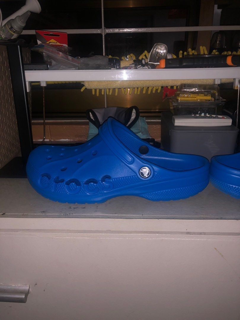 Crocs Baya Clog in Bright Cobalt Blue, Men's Fashion, Footwear ...