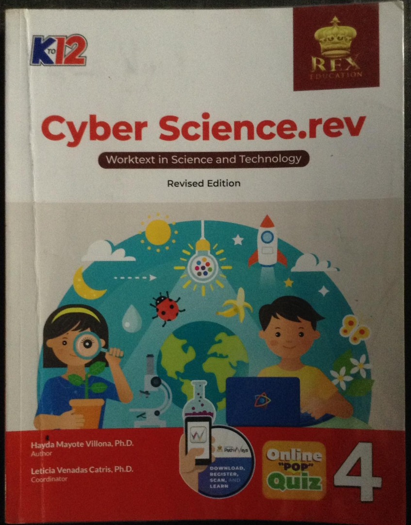 Cyber Science.rev Worktext in Science and Technology, Hobbies & Toys ...