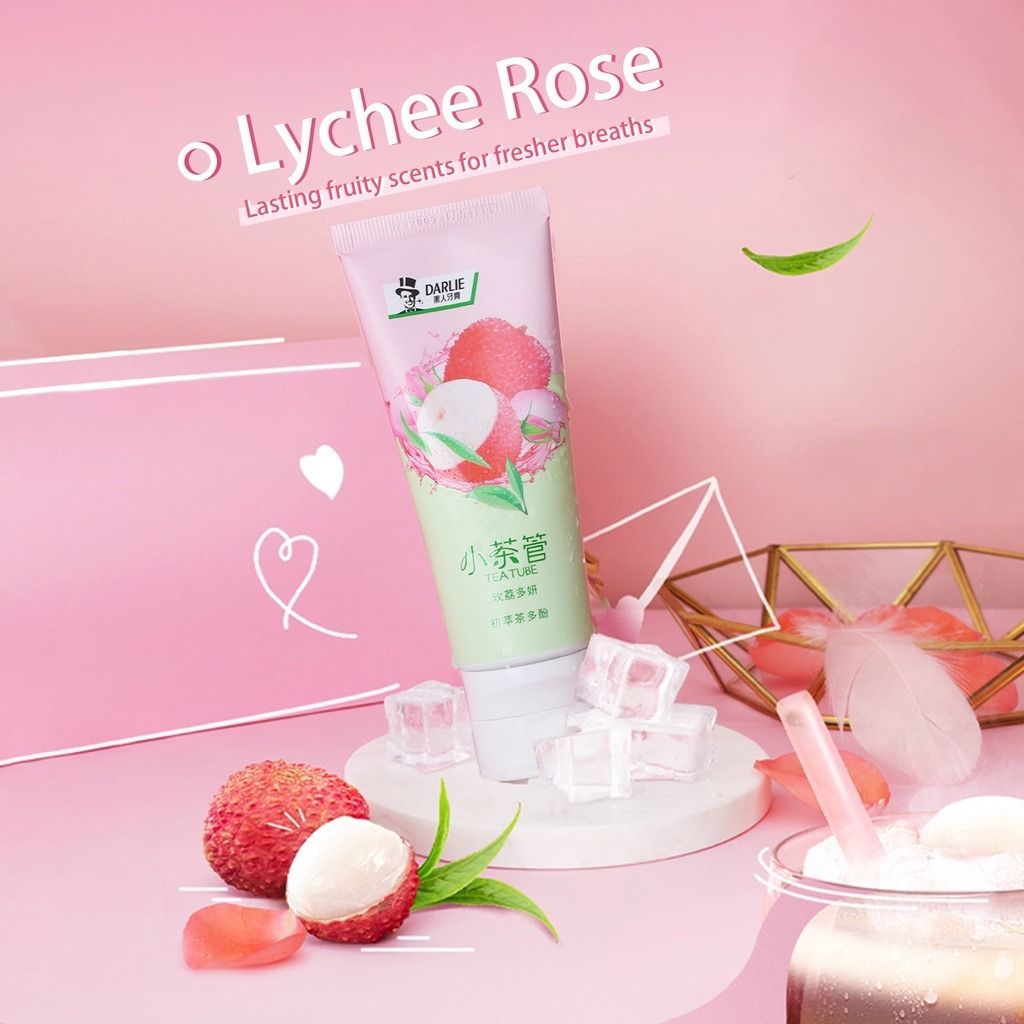 Darlie Tea House Toothpaste Limited Edition –Lychee Rose 80g NT2135 ...