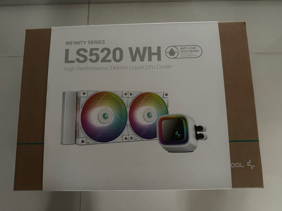 Deepcool LS520 White AIO, Computers & Tech, Parts & Accessories, Other ...