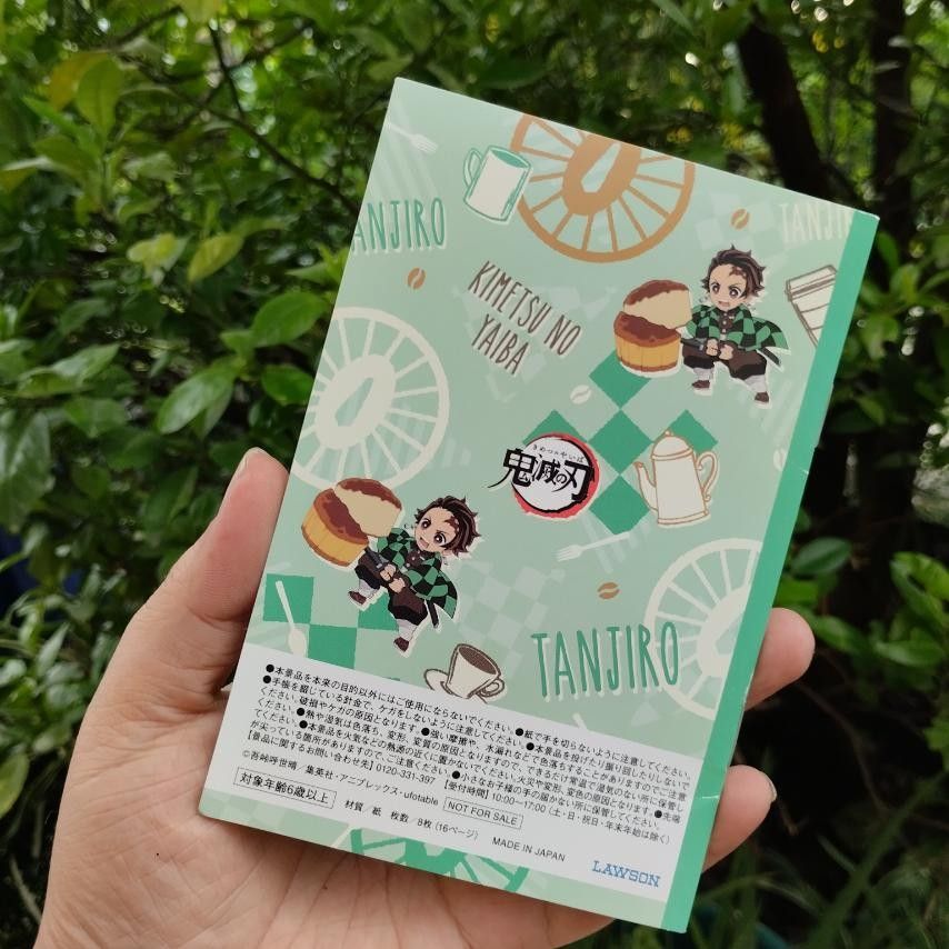 DEMON SLAYER Kimetsu no Yaiba Tanjiro Mini Notebook on Carousell