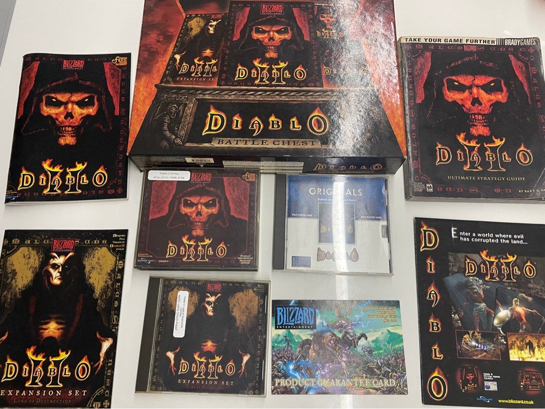 Diablo II battle chest, Video Gaming, Video Games, Others on Carousell