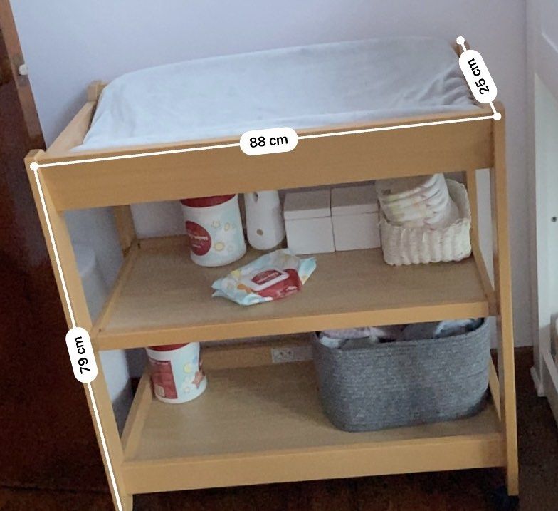 Diaper changing bed, Babies & Kids, Bathing & Changing, Changing Mats ...