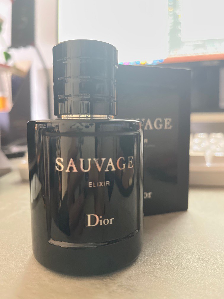 Dior Sauvage Elixir 60ml, Beauty & Personal Care, Fragrance & Deodorants on Carousell