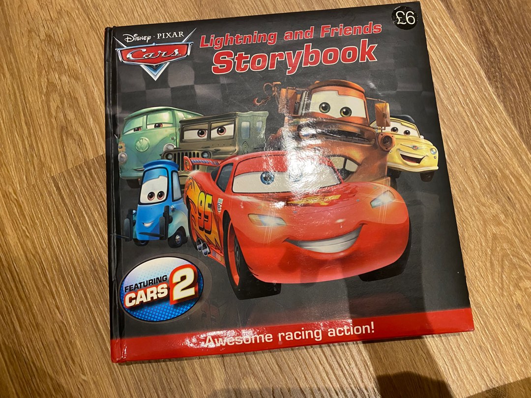 Disney cars story book, Buku & Alat Tulis, Buku Anak-Anak di Carousell