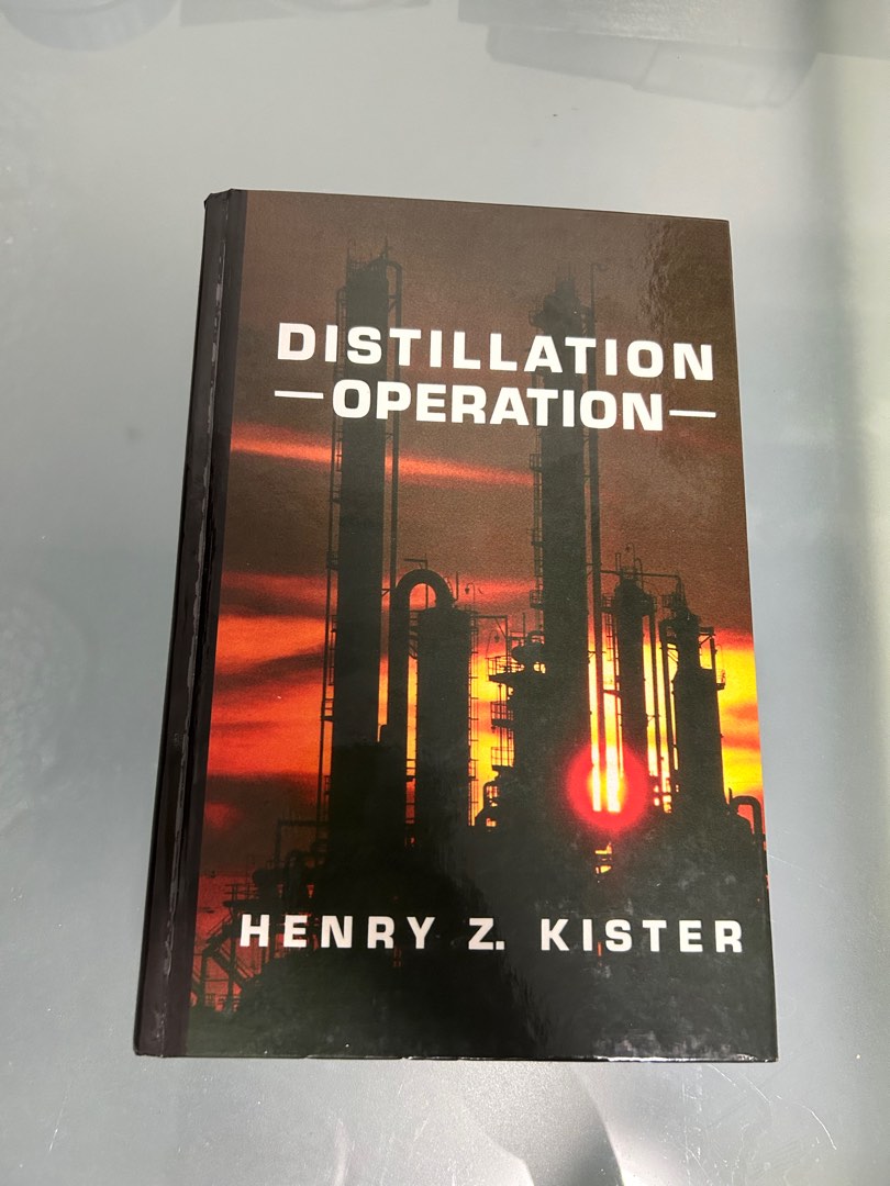 Distillation Operation by Kister, Hobbies & Toys, Books & Magazines ...