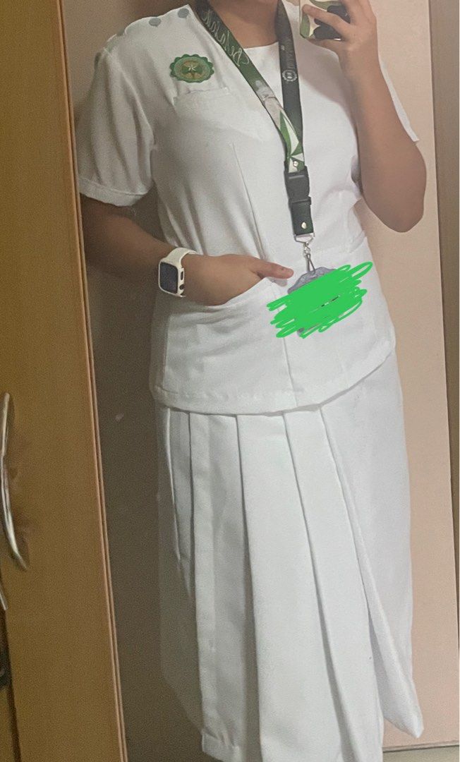 DLSHSI UNIFORM for BSOT students, Women's Fashion, Dresses & Sets, Sets ...