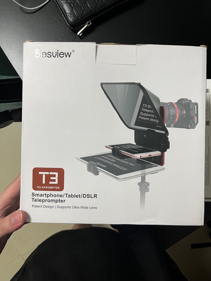 DSLR Teleprompter Desview T3, Mobile Phones & Gadgets, Other Gadgets on ...