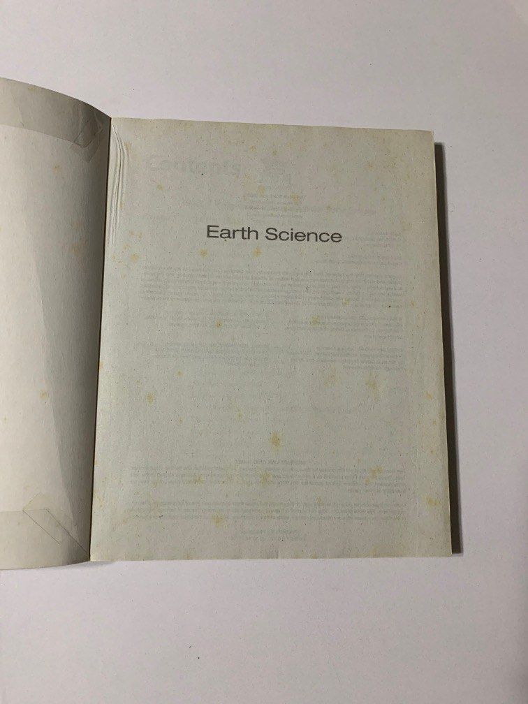Earth Science Book for Grade 11 SHS (Rex Bookstore), Hobbies & Toys ...