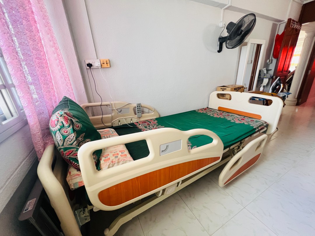 Electric hospital bed to bless, Furniture & Home Living, Furniture, Bed ...