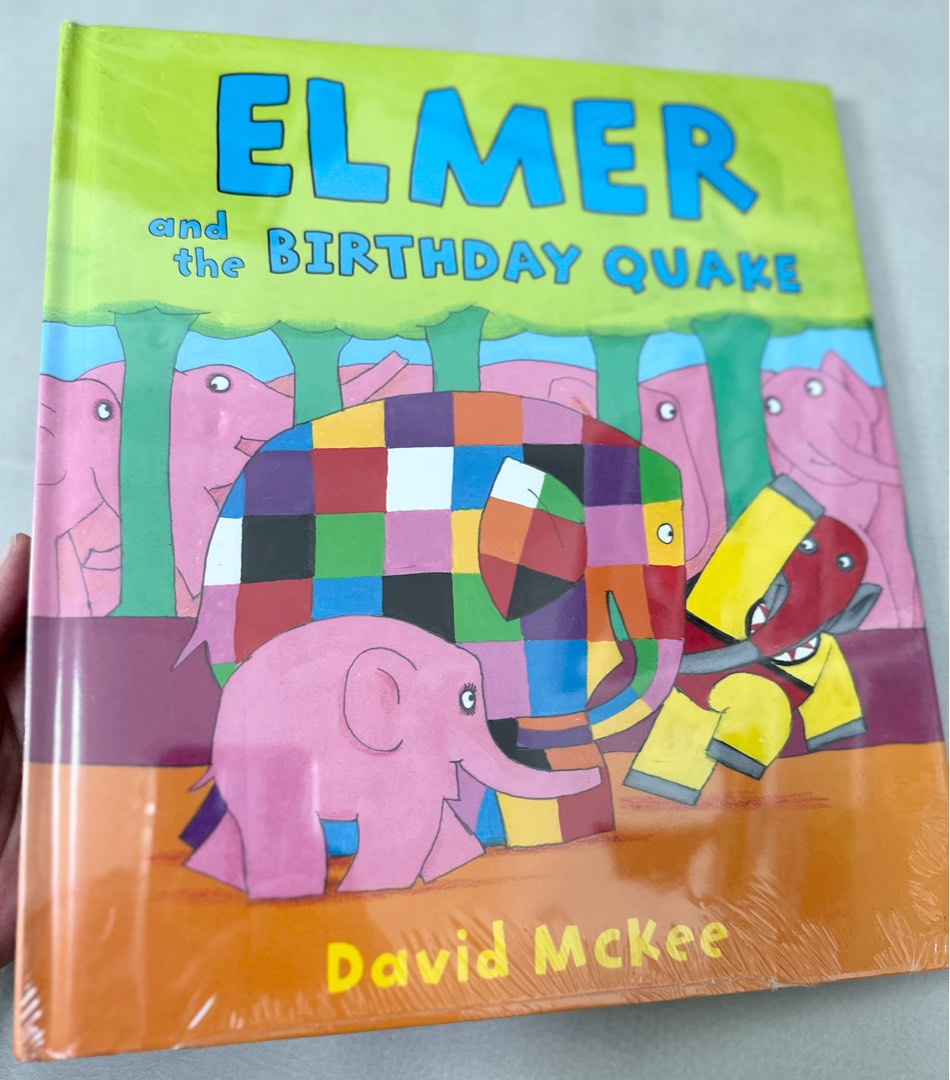 Elmer (Hard Cover), Hobbies & Toys, Books & Magazines, Children's Books ...