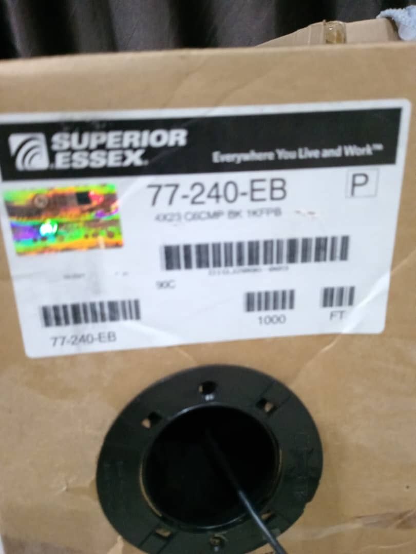 ETHERNET CABLE CAT 6 - SUPERIOR ESSEX - PLENUM, Computers & Tech, Parts & Accessories, Cables ...