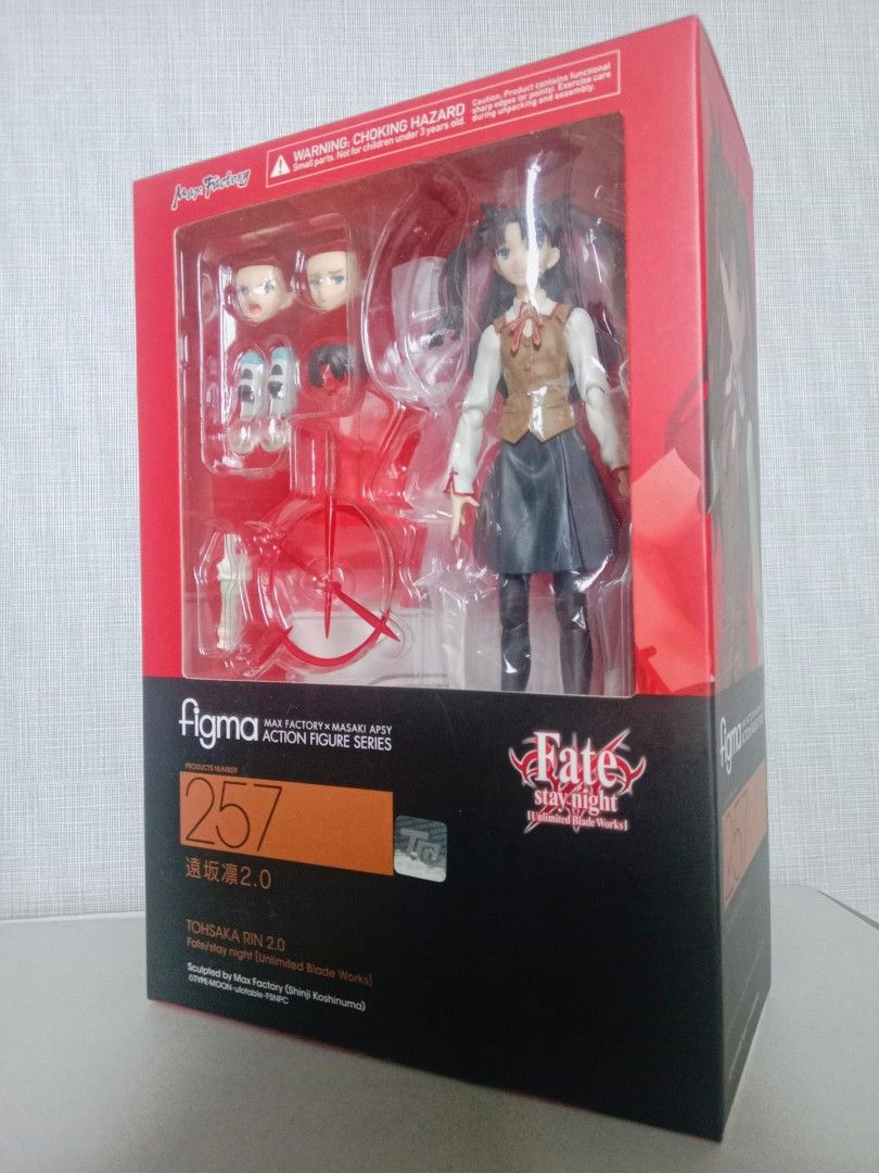 [Fate Stay Night UBW] Figma 257: Tohsaka Rin 2.0, Hobbies & Toys, Toys ...
