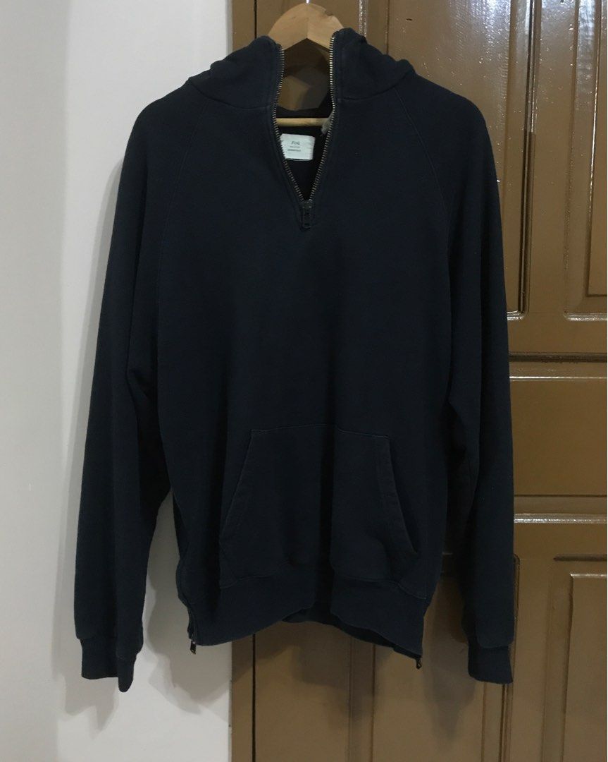 Fear of God Essentials Zip Up Hoodie on Carousell