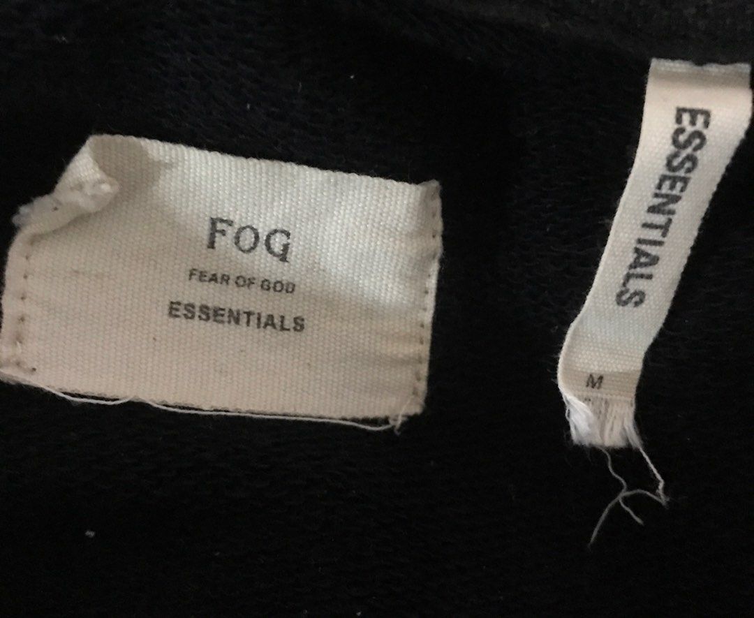 Fear of God Essentials Zip Up Hoodie on Carousell