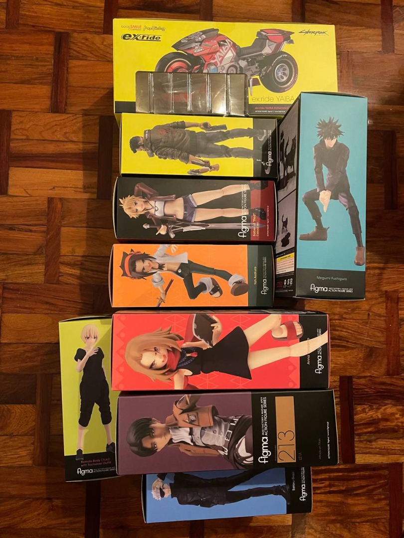 Figmas for sale, Hobbies & Toys, Toys & Games on Carousell