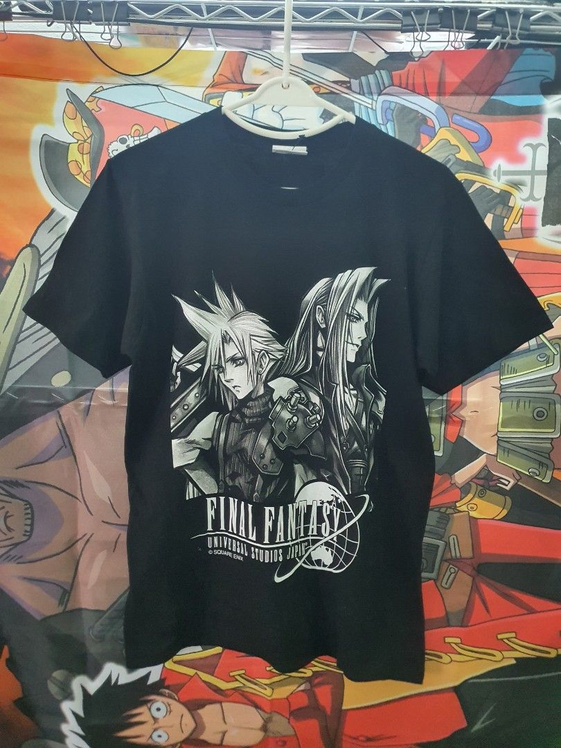 Final Fantasy VII x Universal Studios Japan shirt, Men's Fashion, Tops ...