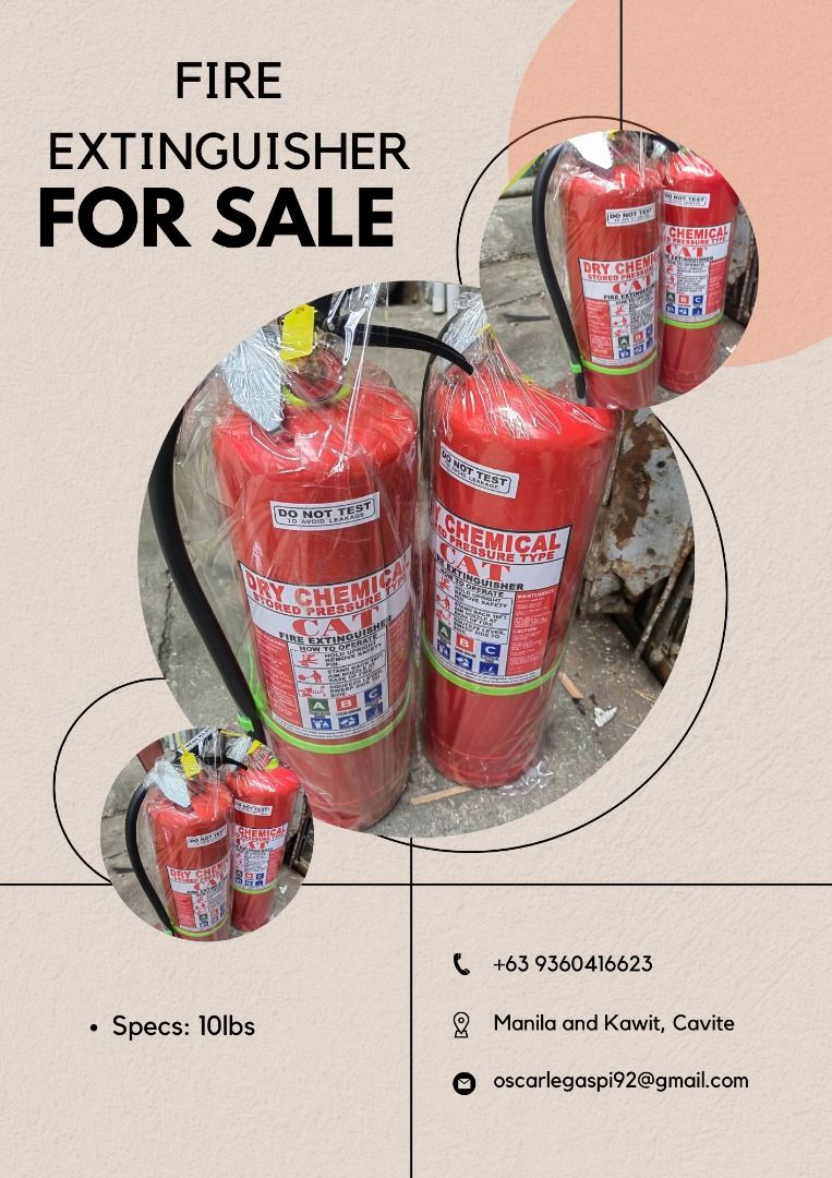 Fire Extinguisher, Furniture & Home Living, Home Improvement ...