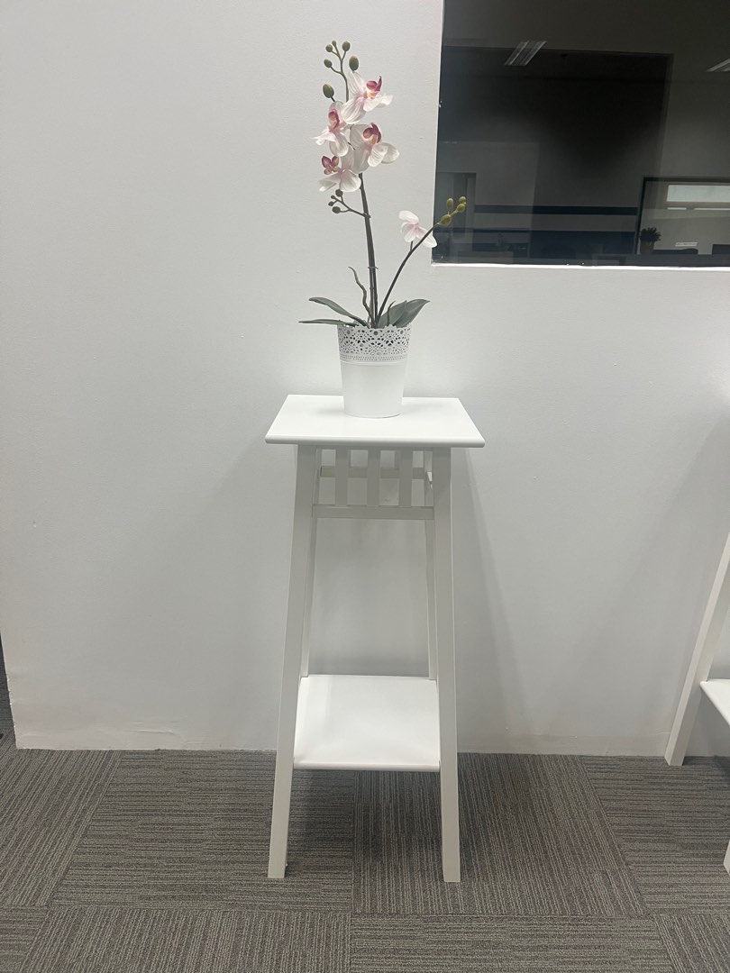 Flower + stand, Furniture & Home Living, Home Decor, Artificial Plants ...