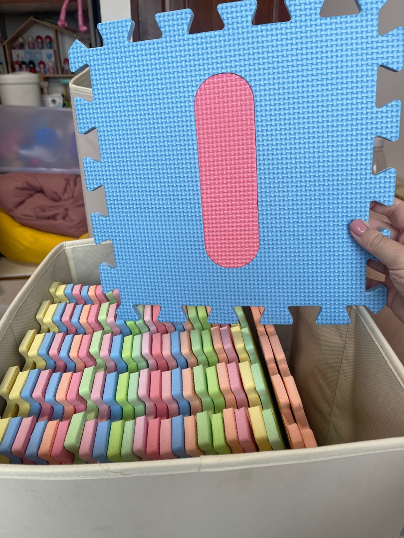 Foam alphabet mats - 26 pieces, Babies & Kids, Infant Playtime on Carousell