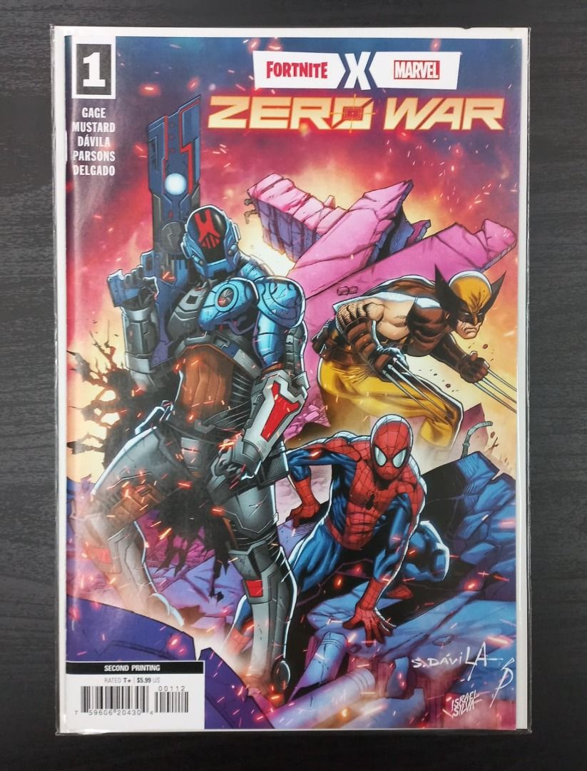Fortnite X Marvel- Zero War 1 2nd Print Variant (2022), Hobbies & Toys ...