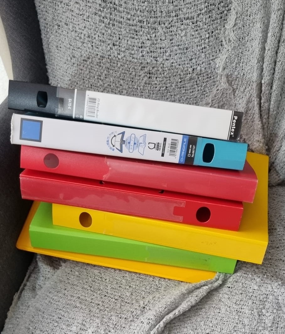 FREE - PRELOVED RING BINDER, Hobbies & Toys, Stationery & Craft ...