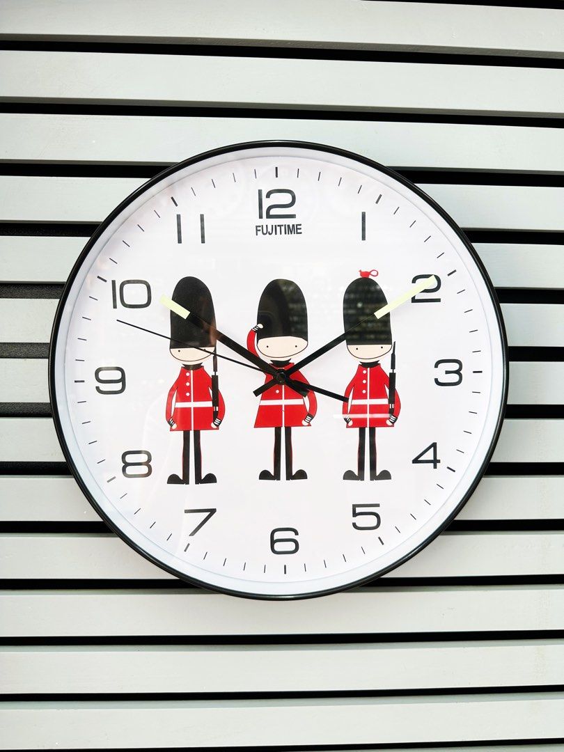 FUJITIME Wallclock / Simple Wallclock / Dandelion Wallclock / Soldier ...