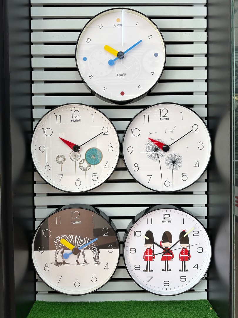 FUJITIME Wallclock / Simple Wallclock / Dandelion Wallclock / Soldier ...