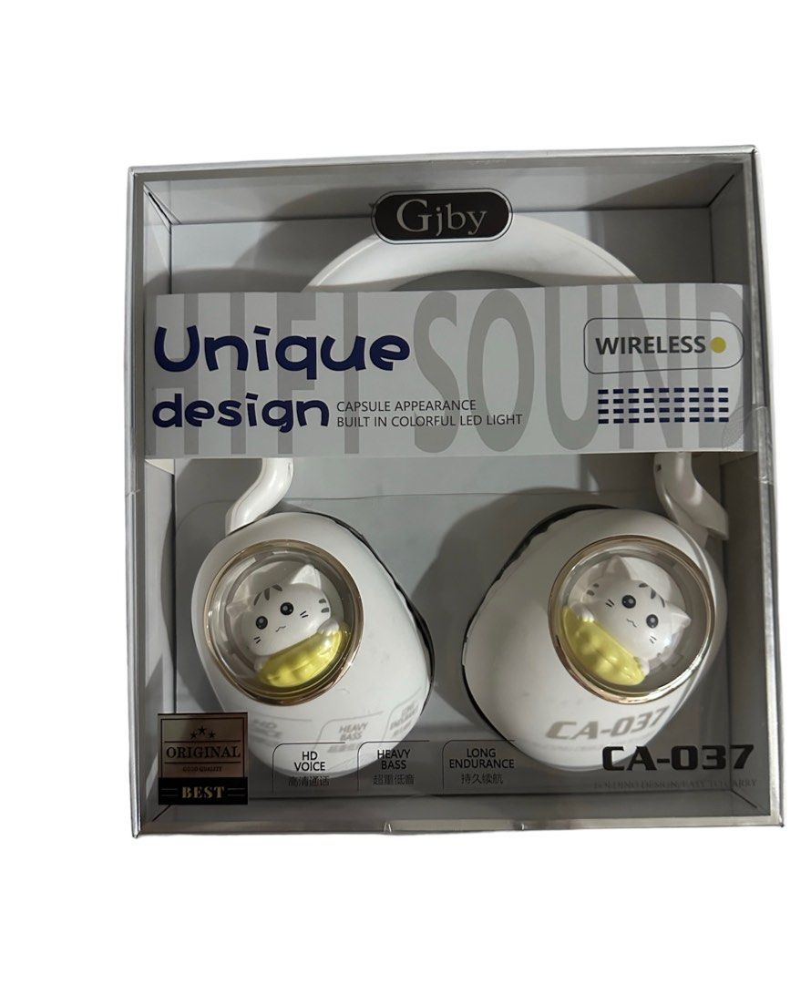 Fun claw headsets headphones wireless Gjby CA-037, Audio, Headphones & Headsets on Carousell