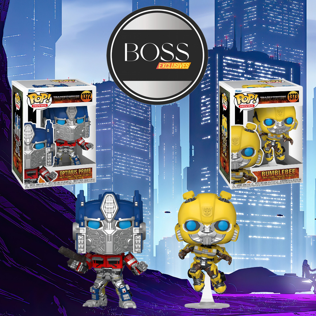 Funko Pop! Transformers: Rise of the Beasts Optimus Prime & Bumblebee ...