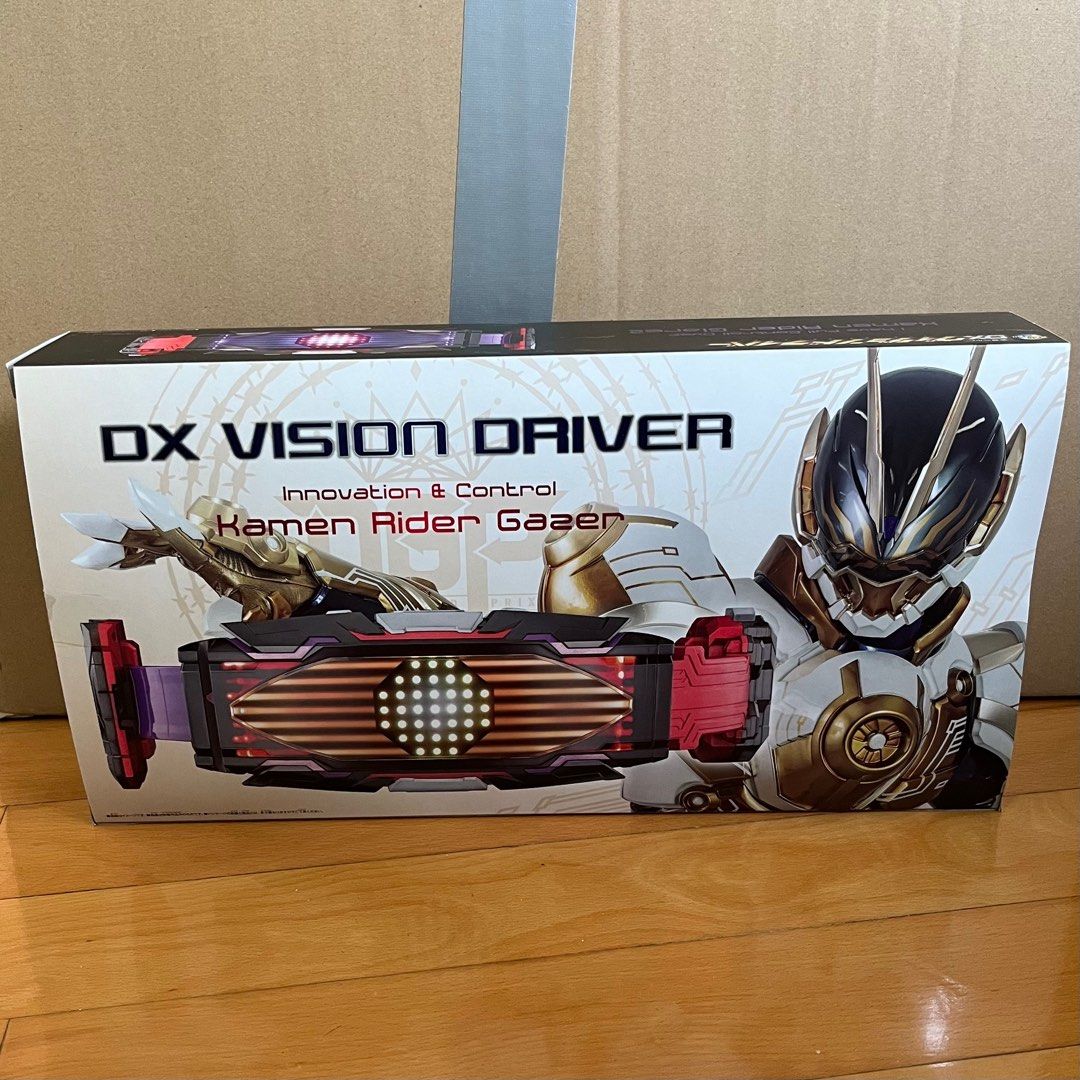 幪面超人Geats DX Vision Driver GM 變身腰帶 Glare Gazer, 興趣及遊戲, 玩具 & 遊戲類 - Carousell