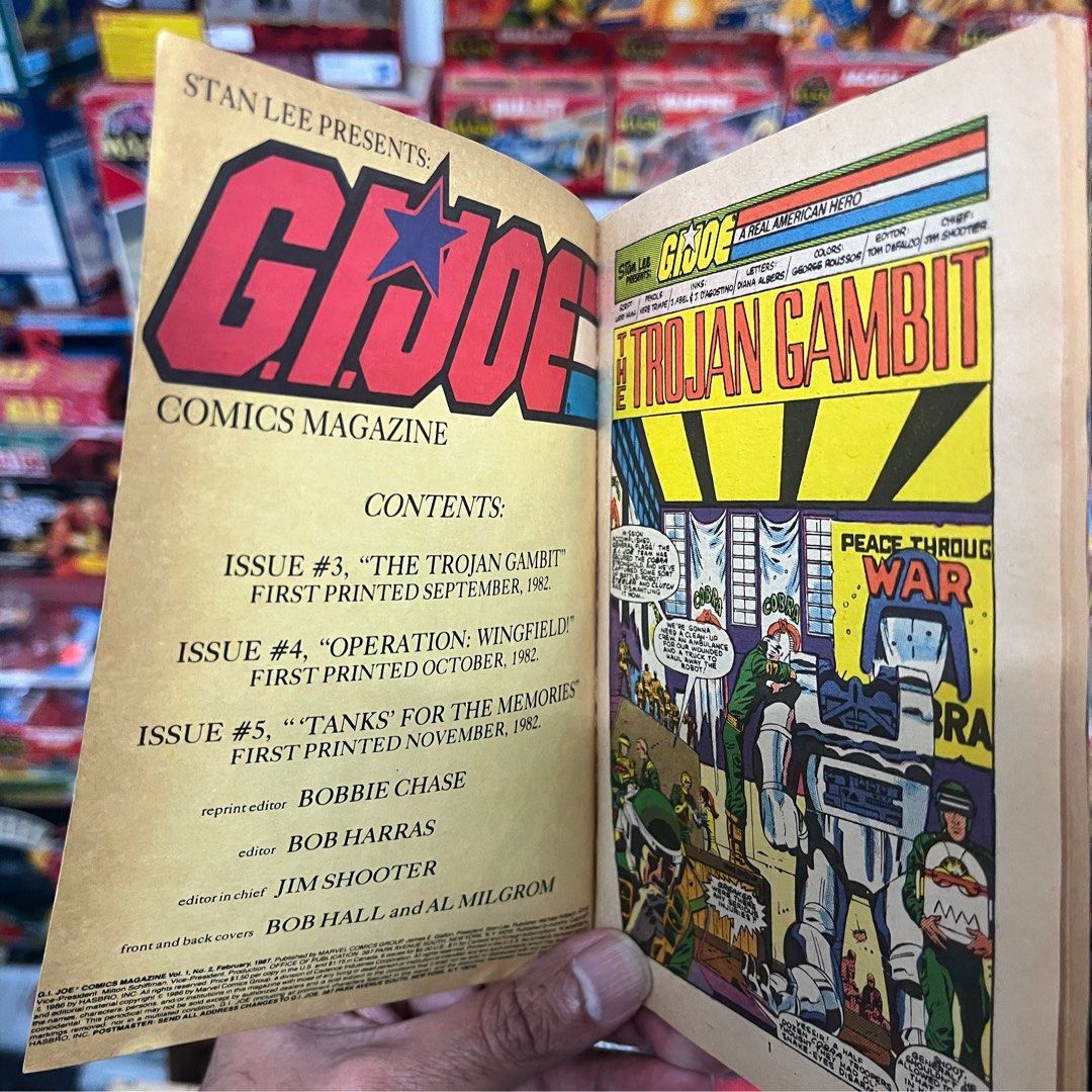 G.I. JOE COMICS MAGAZINE DIGEST LOT (1987), Hobbies & Toys, Books ...