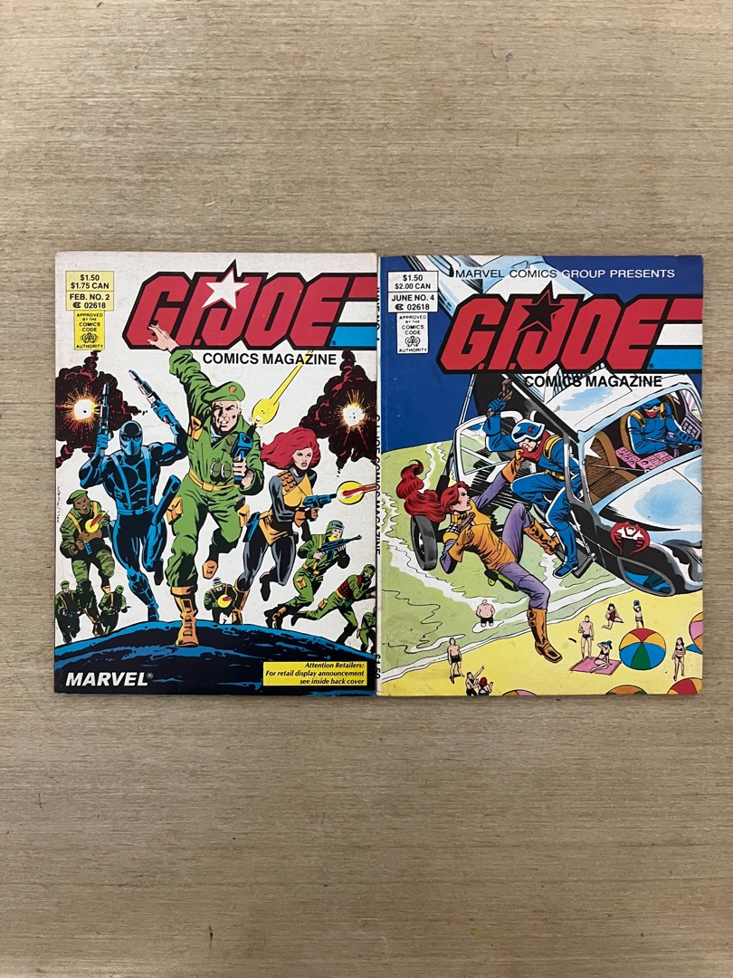 G.I. JOE COMICS MAGAZINE DIGEST LOT (1987), Hobbies & Toys, Books ...