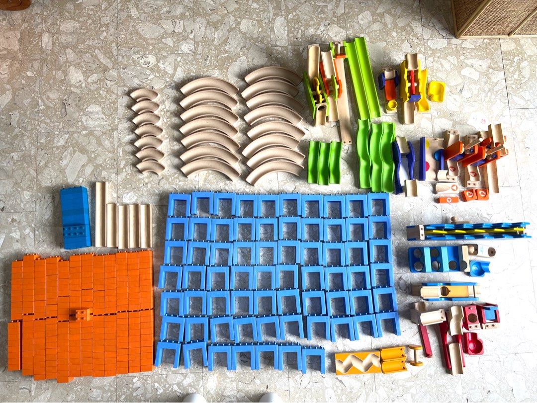 Giant lot of Wonder Trix Track Marble Run, Hobbies & Toys, Toys & Games ...