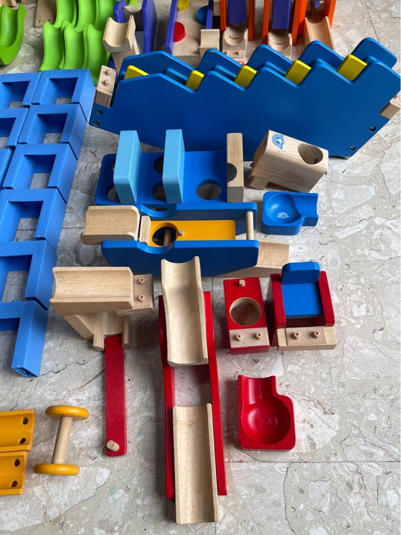Giant lot of Wonder Trix Track Marble Run, Hobbies & Toys, Toys & Games ...