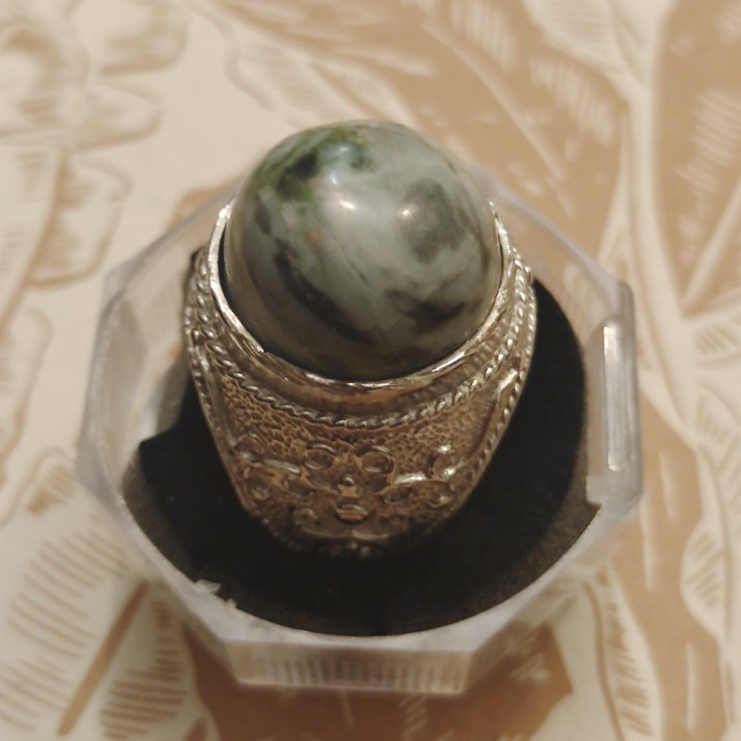 Giok Totol Ring - Alpaka, Women's Fashion, Jewelry & Organisers, Rings ...