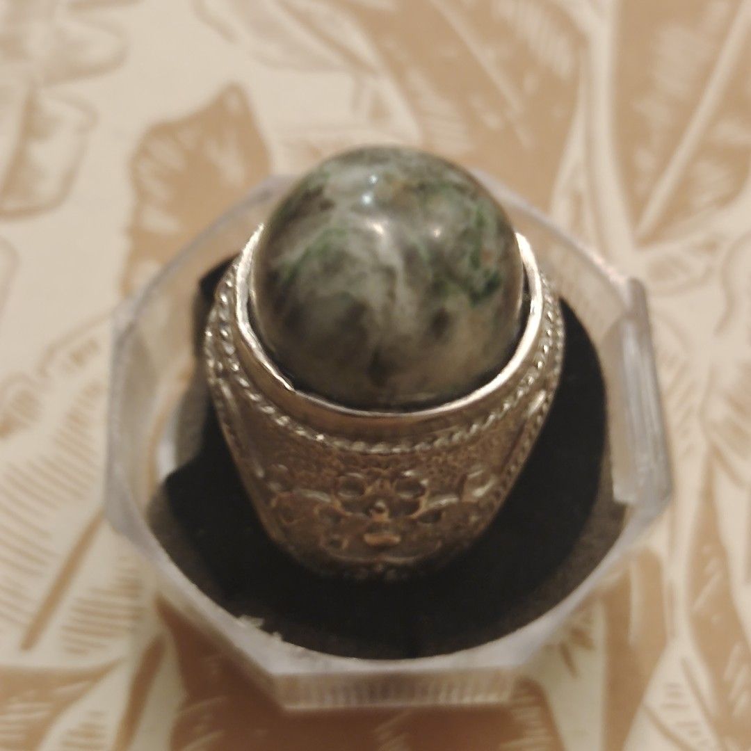 Giok Totol Ring - Alpaka, Women's Fashion, Jewelry & Organisers, Rings ...