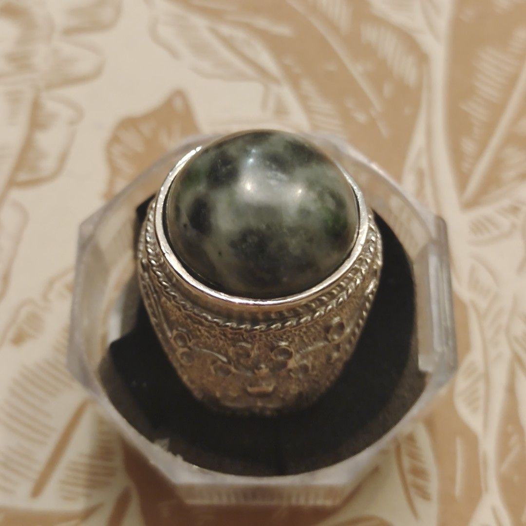 Giok Totol Ring - Alpaka, Women's Fashion, Jewelry & Organisers, Rings ...