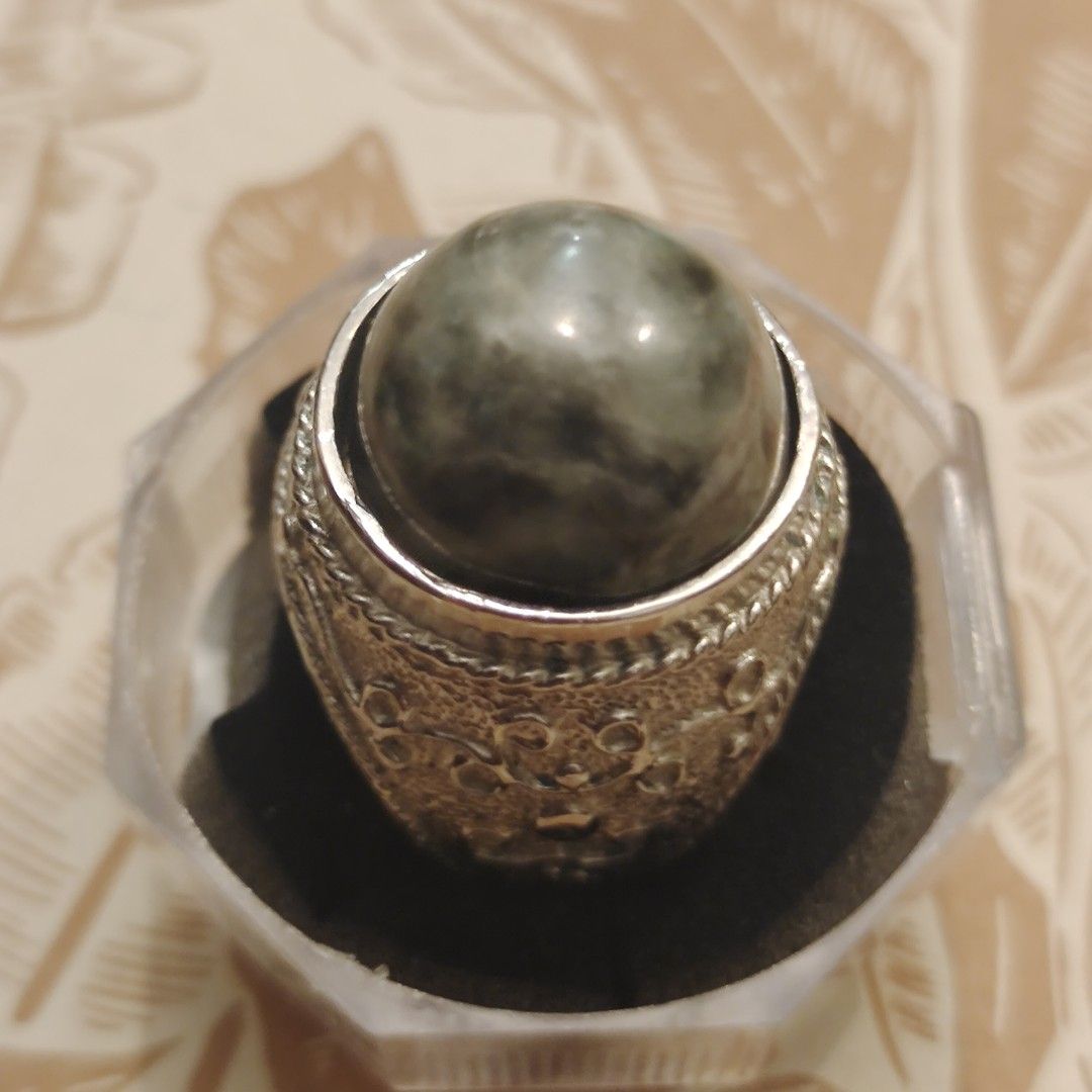 Giok Totol Ring - Alpaka, Women's Fashion, Jewelry & Organisers, Rings ...