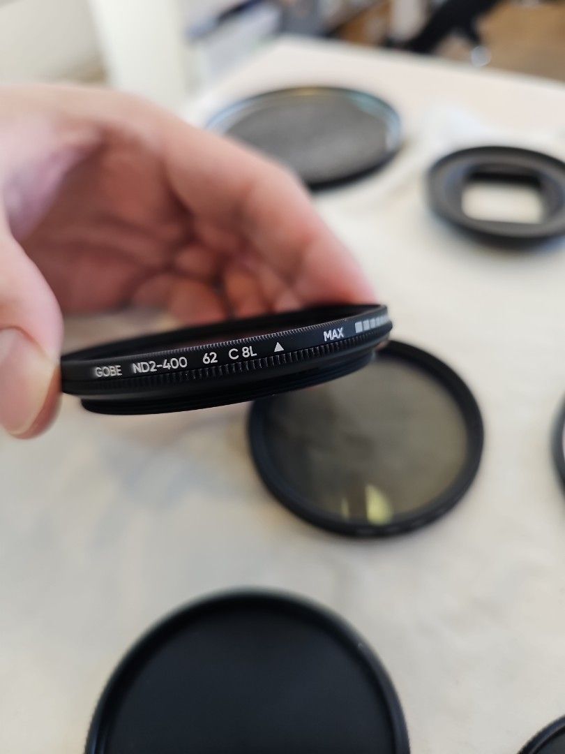 Gobe lens filter kit with moment anamorphic/fish eye lens, Photography ...