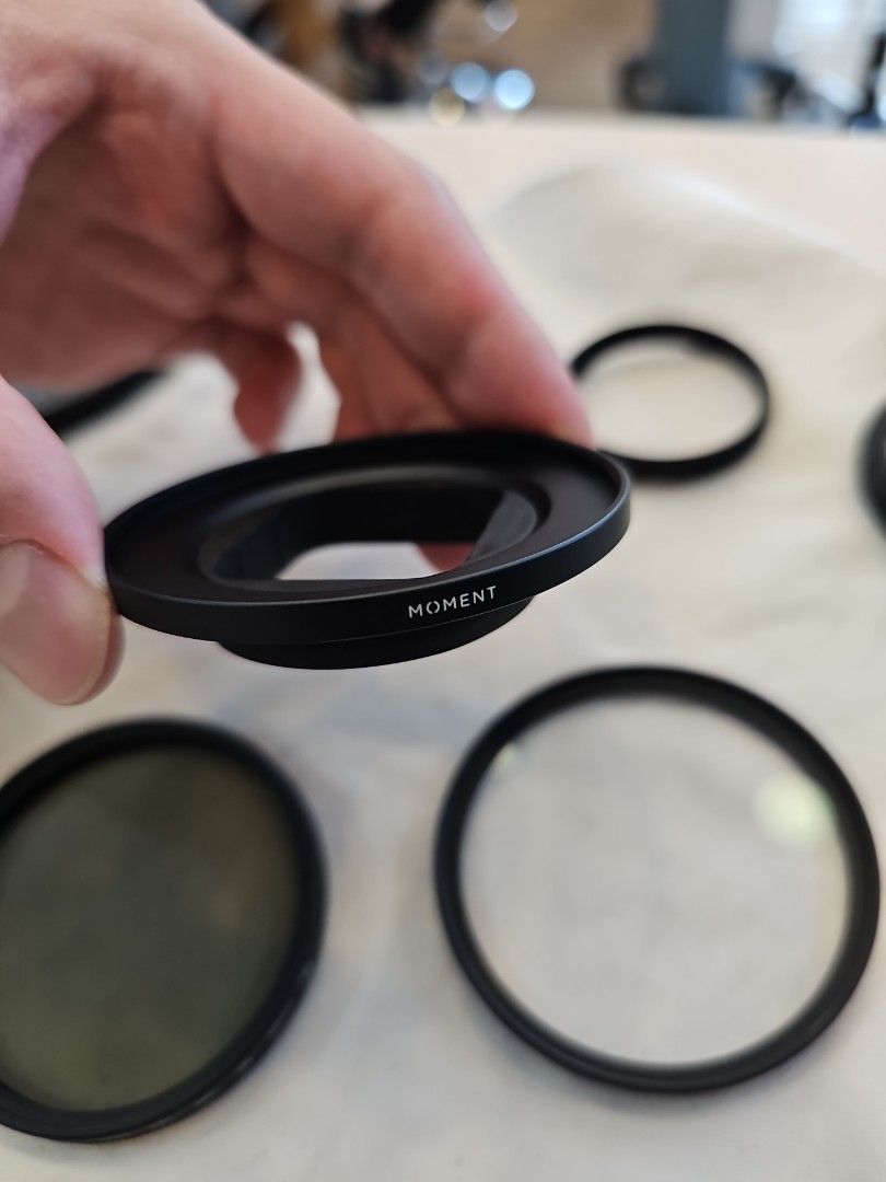 Gobe lens filter kit with moment anamorphic/fish eye lens, Photography ...
