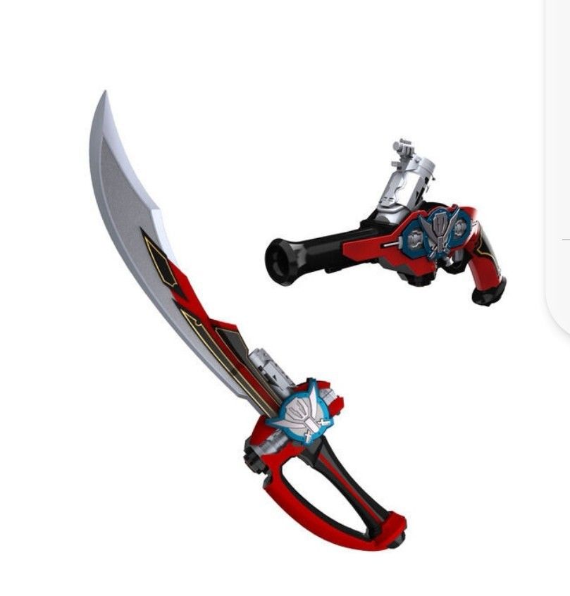 Ready stock Suer Sentai Gokai Gokaiger saber and gun memorial edition ...